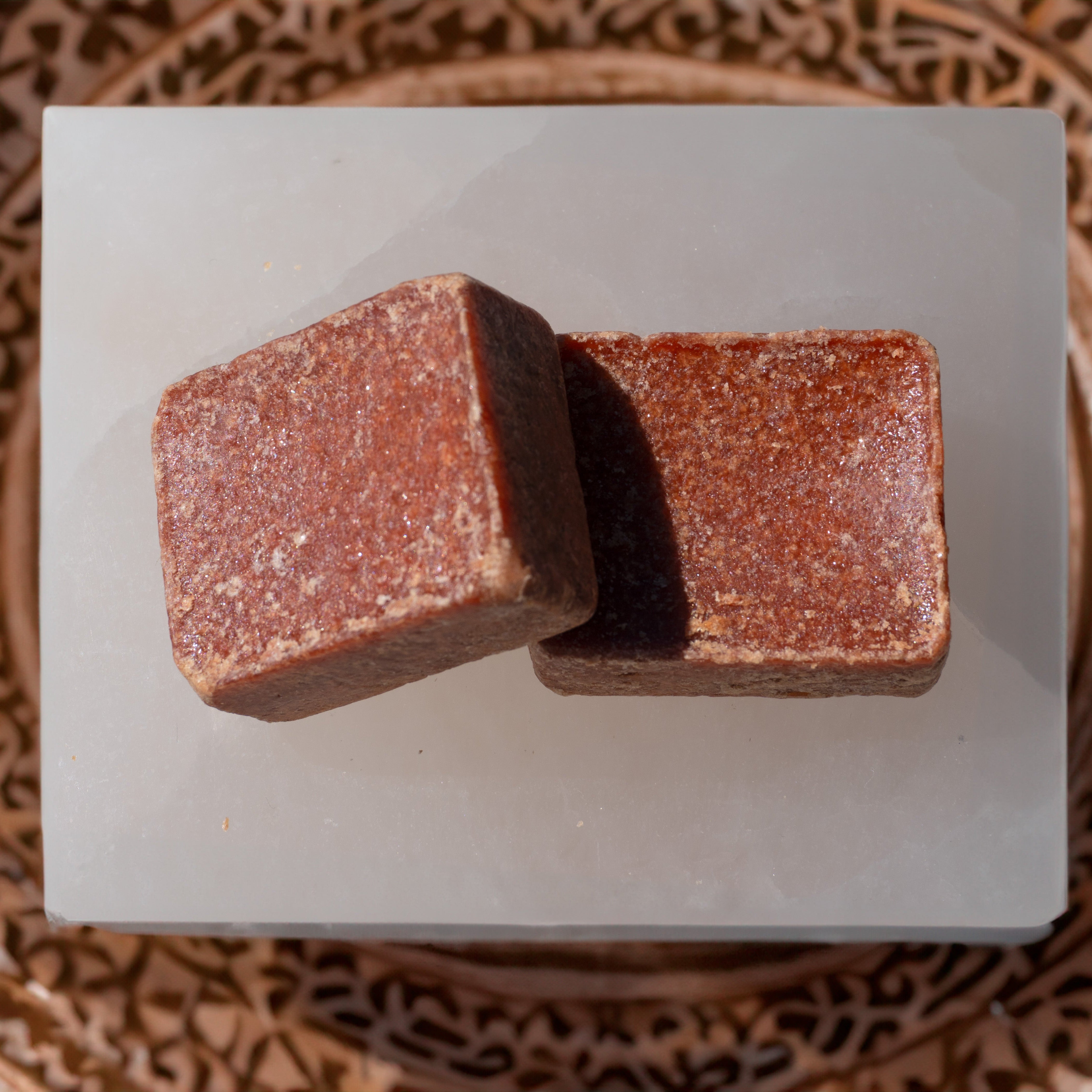 Moroccan Musk Bar | Natural Amber Fragrance Bar – Skalli Essentials