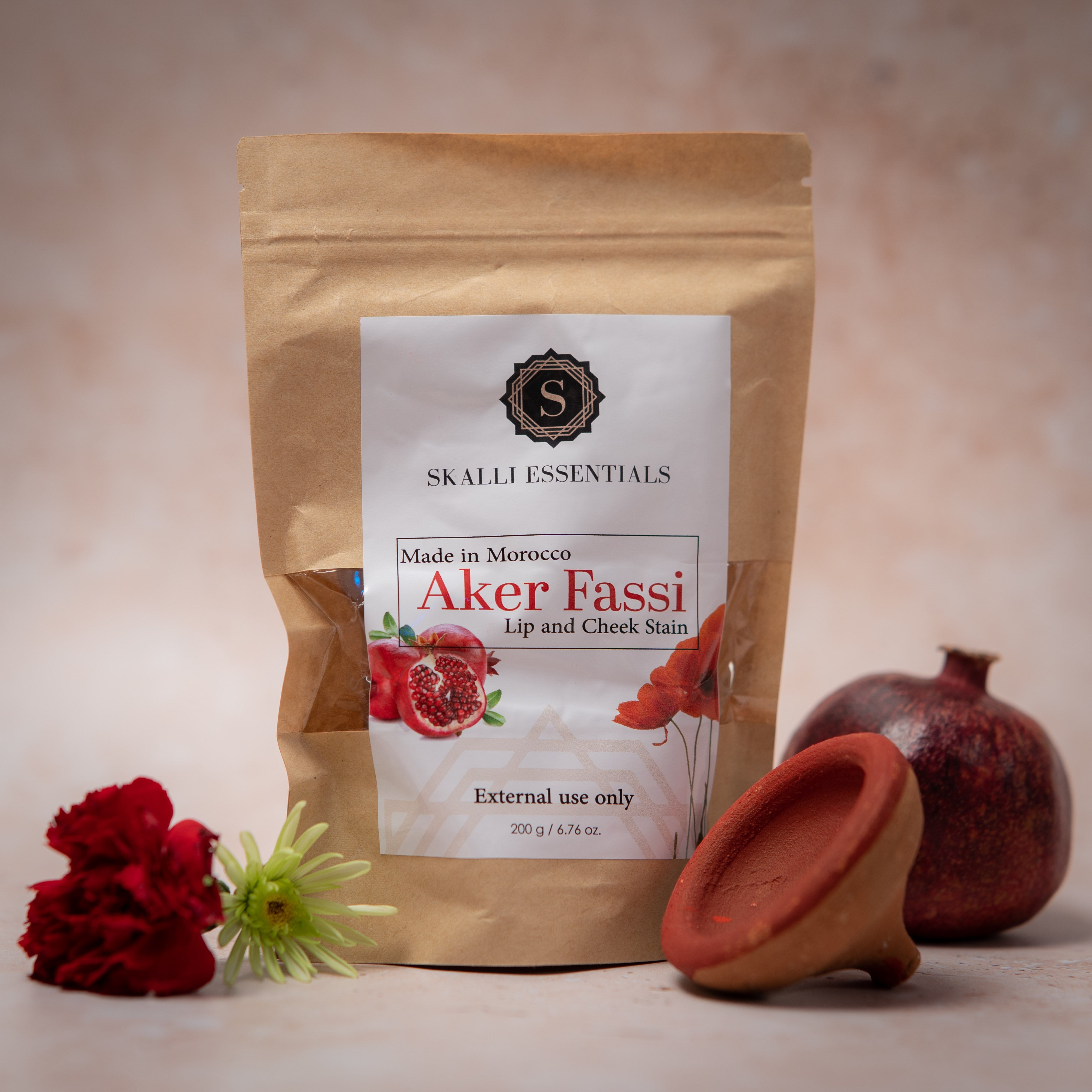 Aker Fassi Natural Lip and Cheek Stain – Skalli Essentials