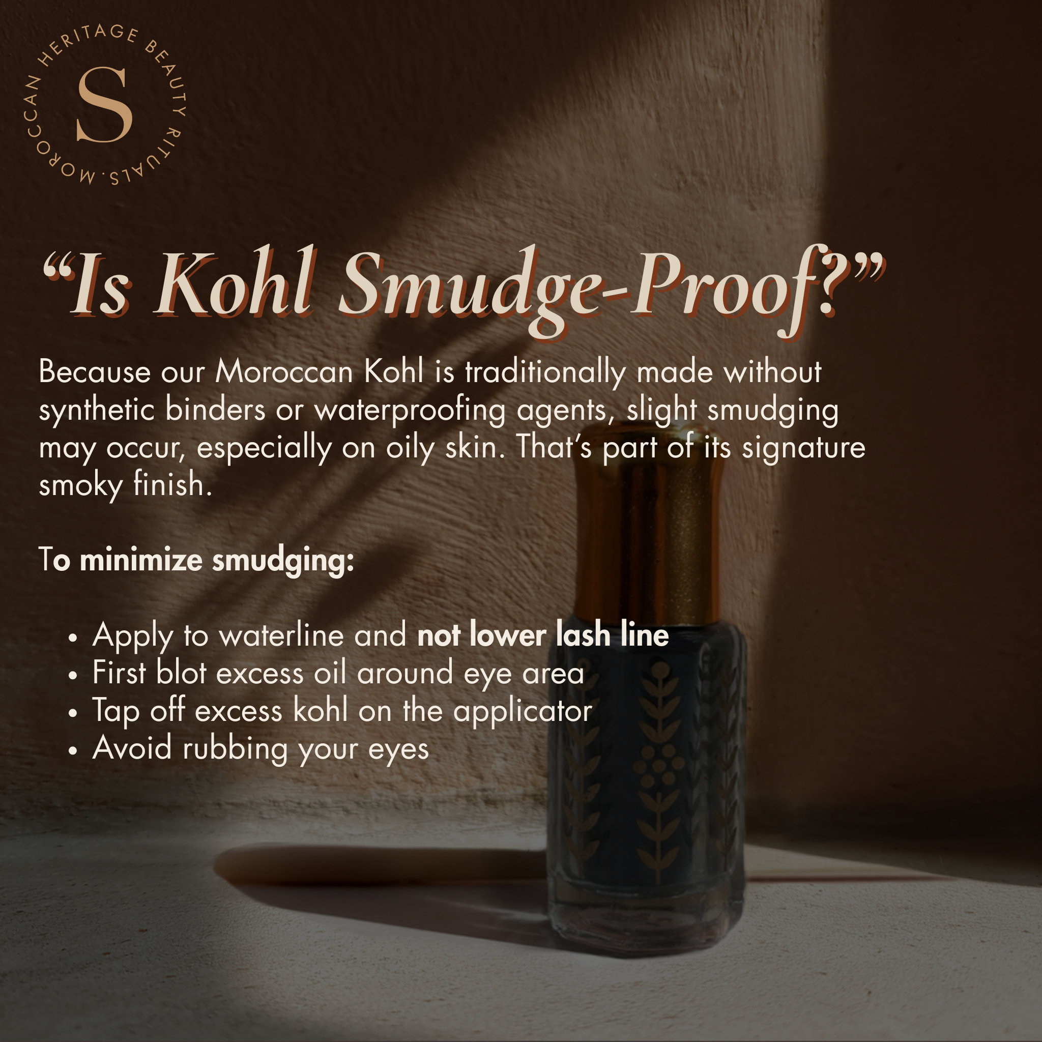 Moroccan Kohl Set | Natural Eyeliner Made with Almonds and Olive Oil