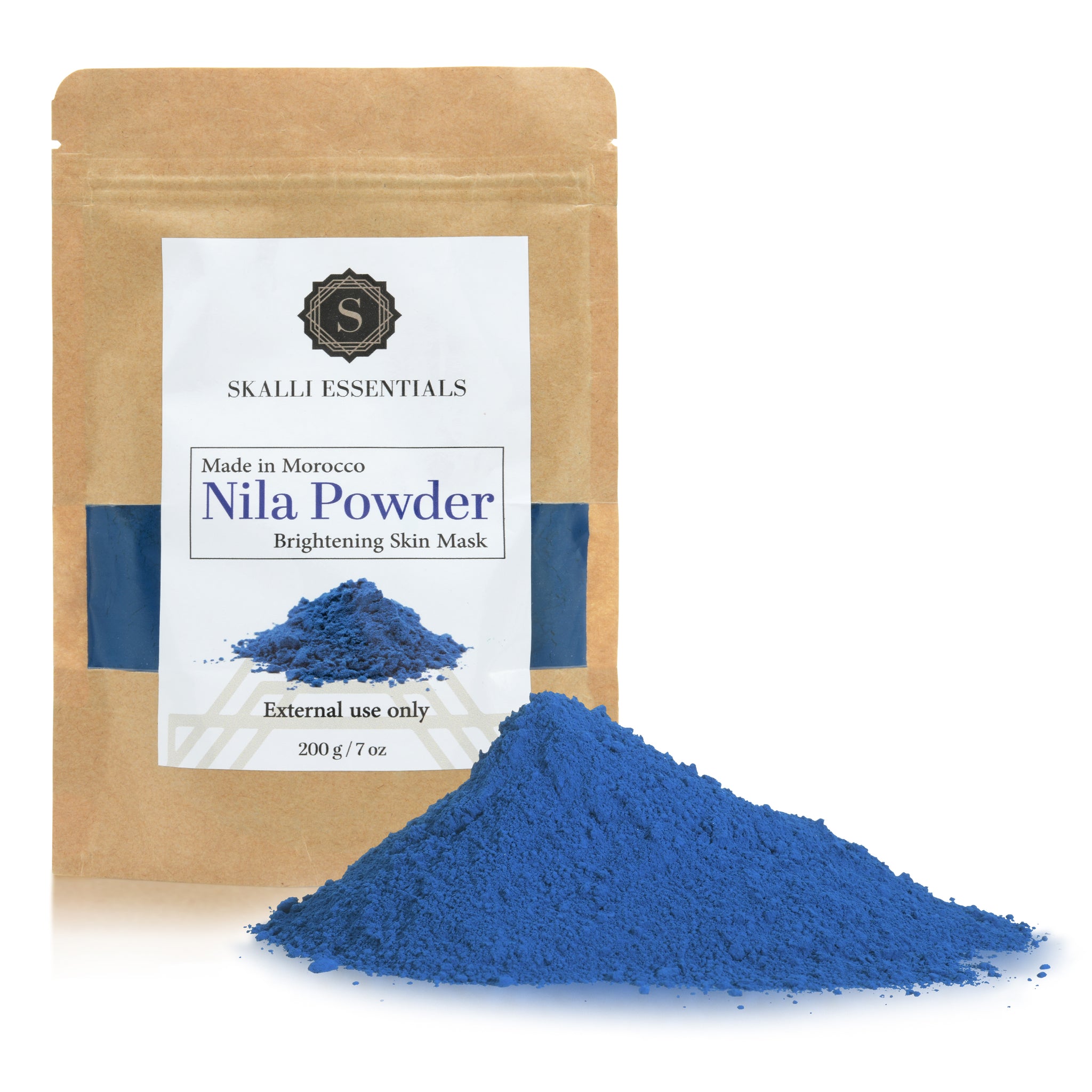 Moroccan Blue Nila Powder – Skalli Essentials